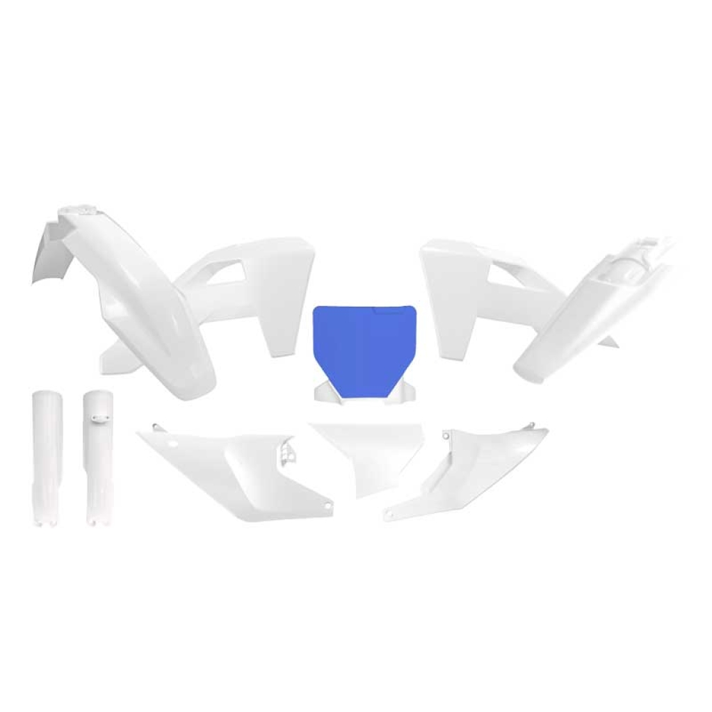 Rtech Plastik Komplett Kit für Husqvarna TC/FC 25- OEM Weiß-Blau 7tlg - günstig kaufen bei ZAP ...